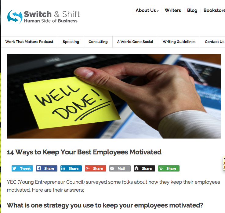 14 Ways to Keep Top Talent Motivated - Due