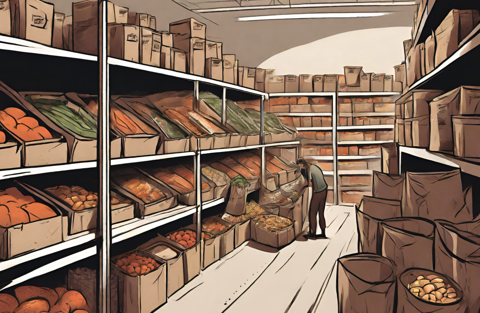 How to Stockpile Food for Shortages: Emergency Guide