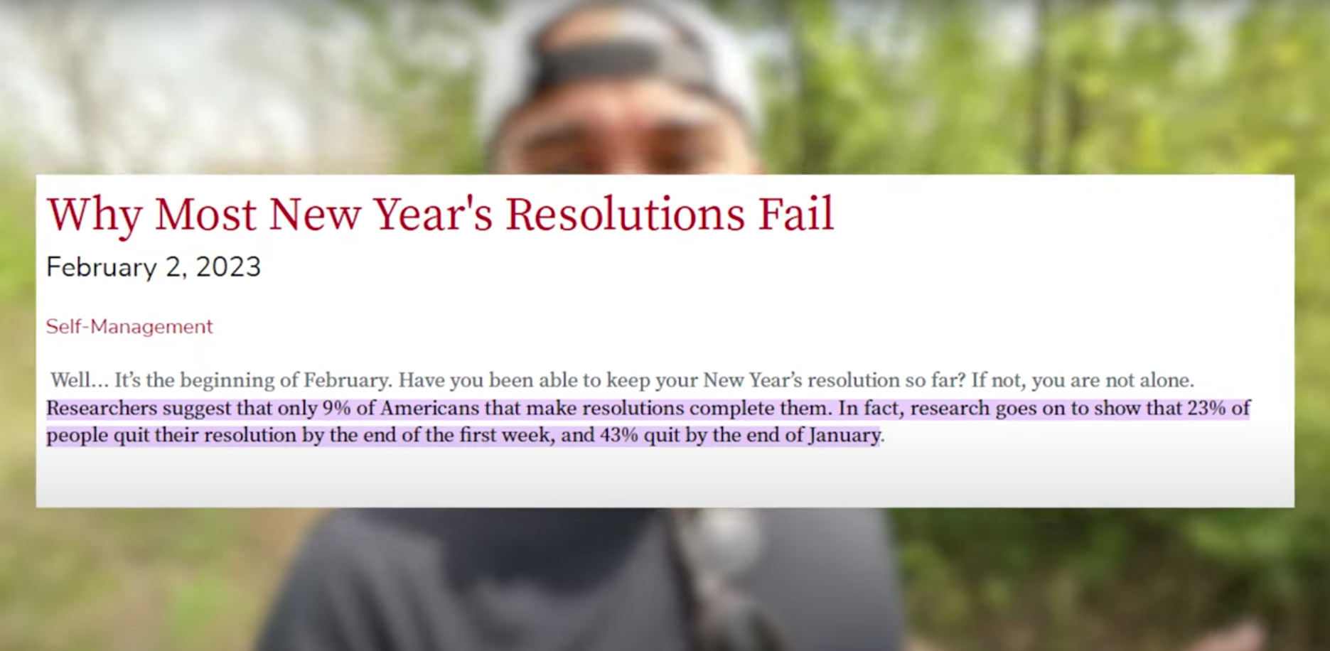 91% Fail at Goals? Here's Why (and How to Be the 9%) - Due