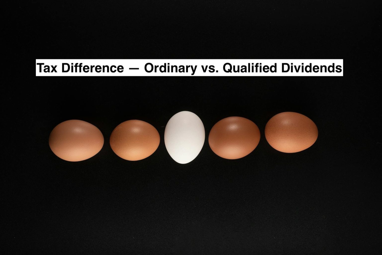 Dividends: Understanding Tax Differences